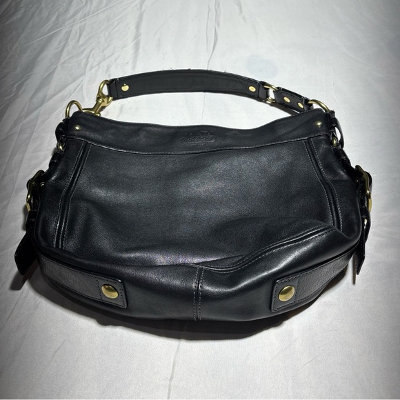 Coach | Bags | Coach 2669 Carley Hobo Black Leather Shoulder Bag | Poshmark